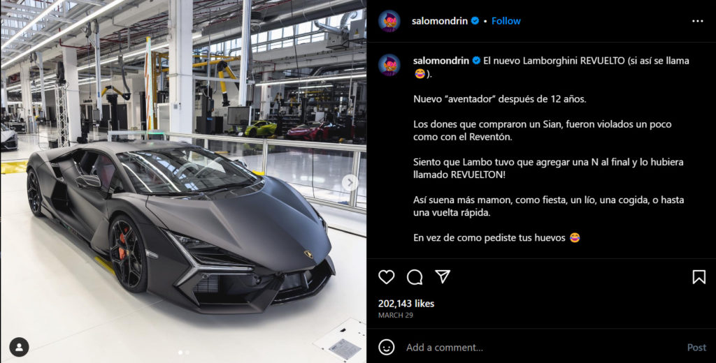 The Top 20 Car Influencers On Instagram