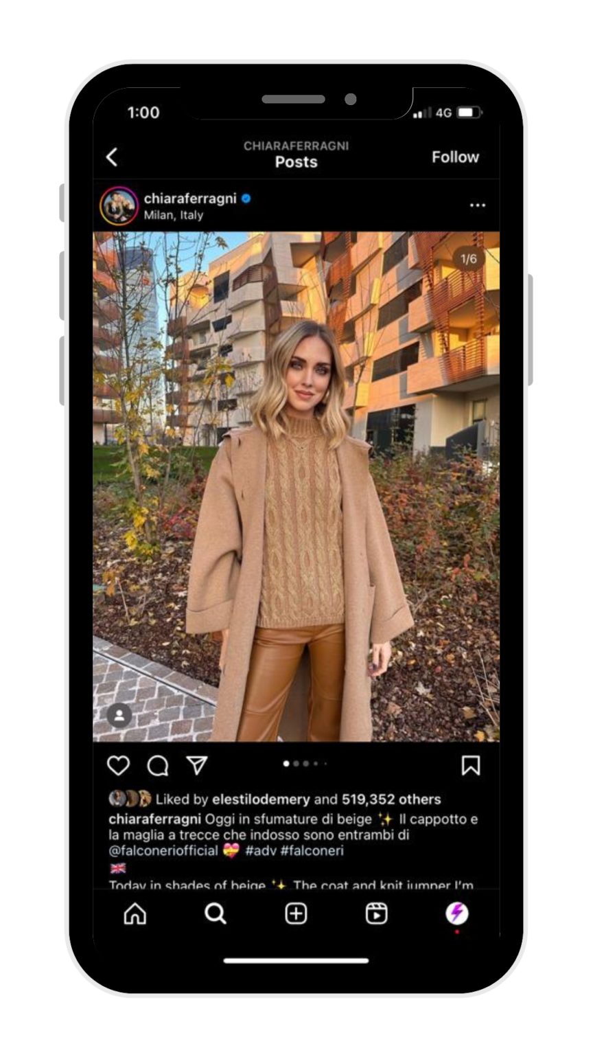 Top Italian Female Fashion Influencers